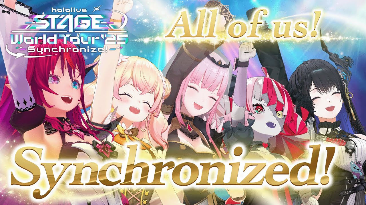 【#hololiveSTAGE25】All of us! Synchronized! 【hololive STAGE World Tour’25】 | Vtuberまと速